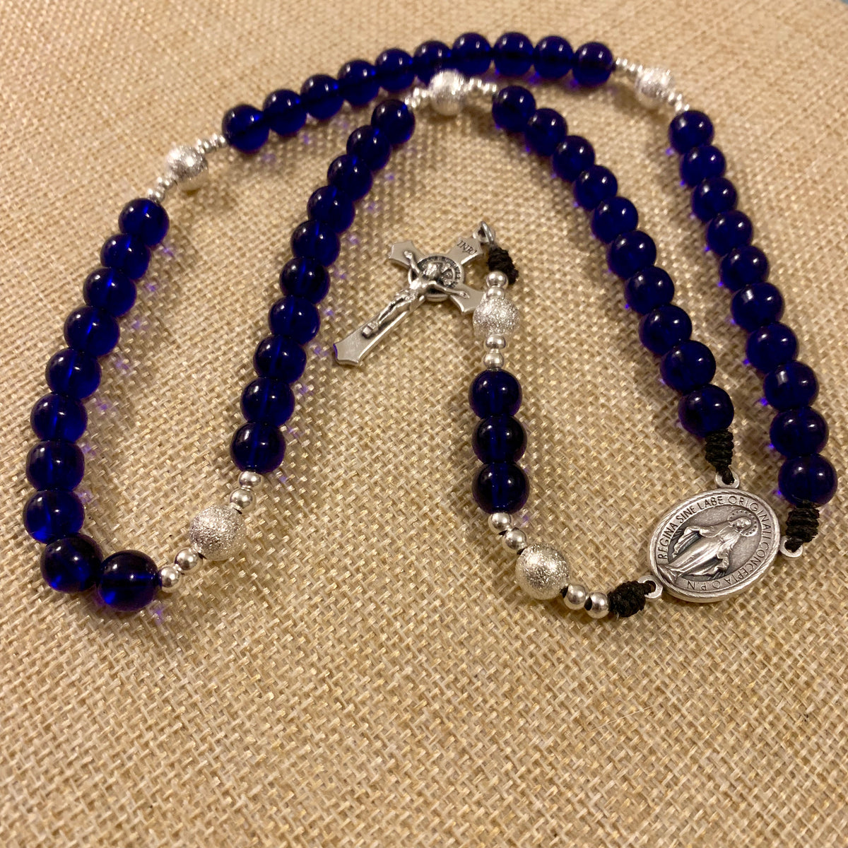 Royal Blue Rosary Journey Deeper