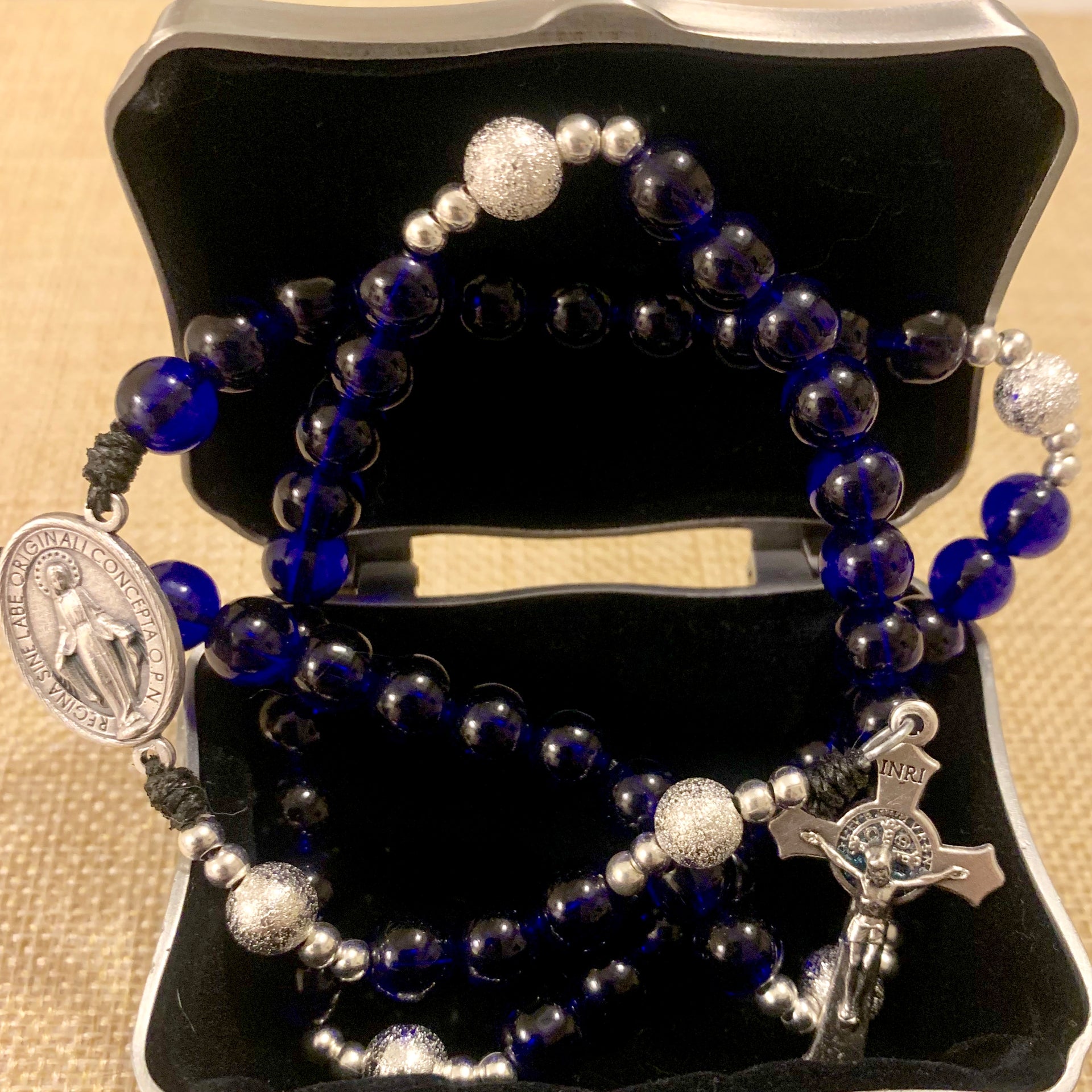Royal Blue Rosary – Journey Deeper