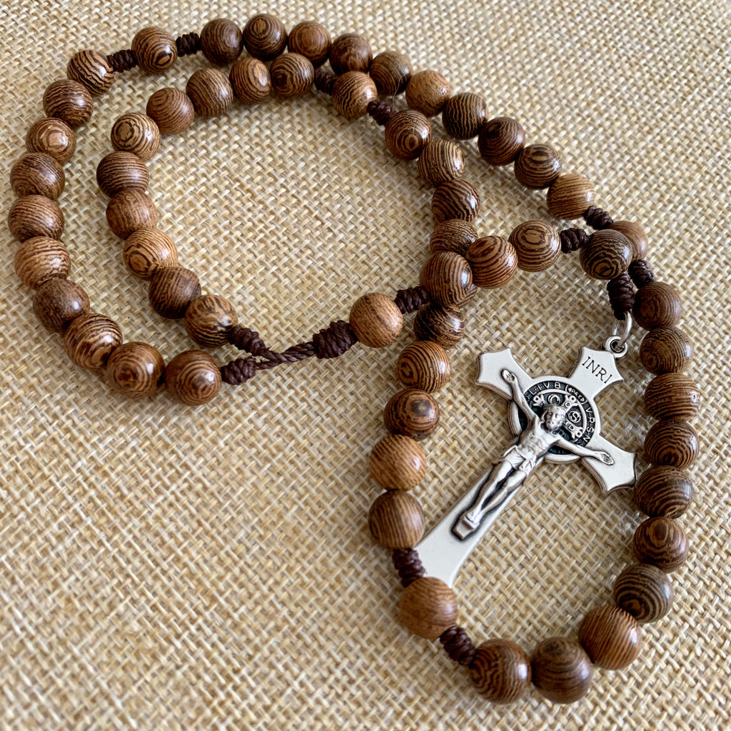 Carpenter's Wood Rosary – Journey Deeper
