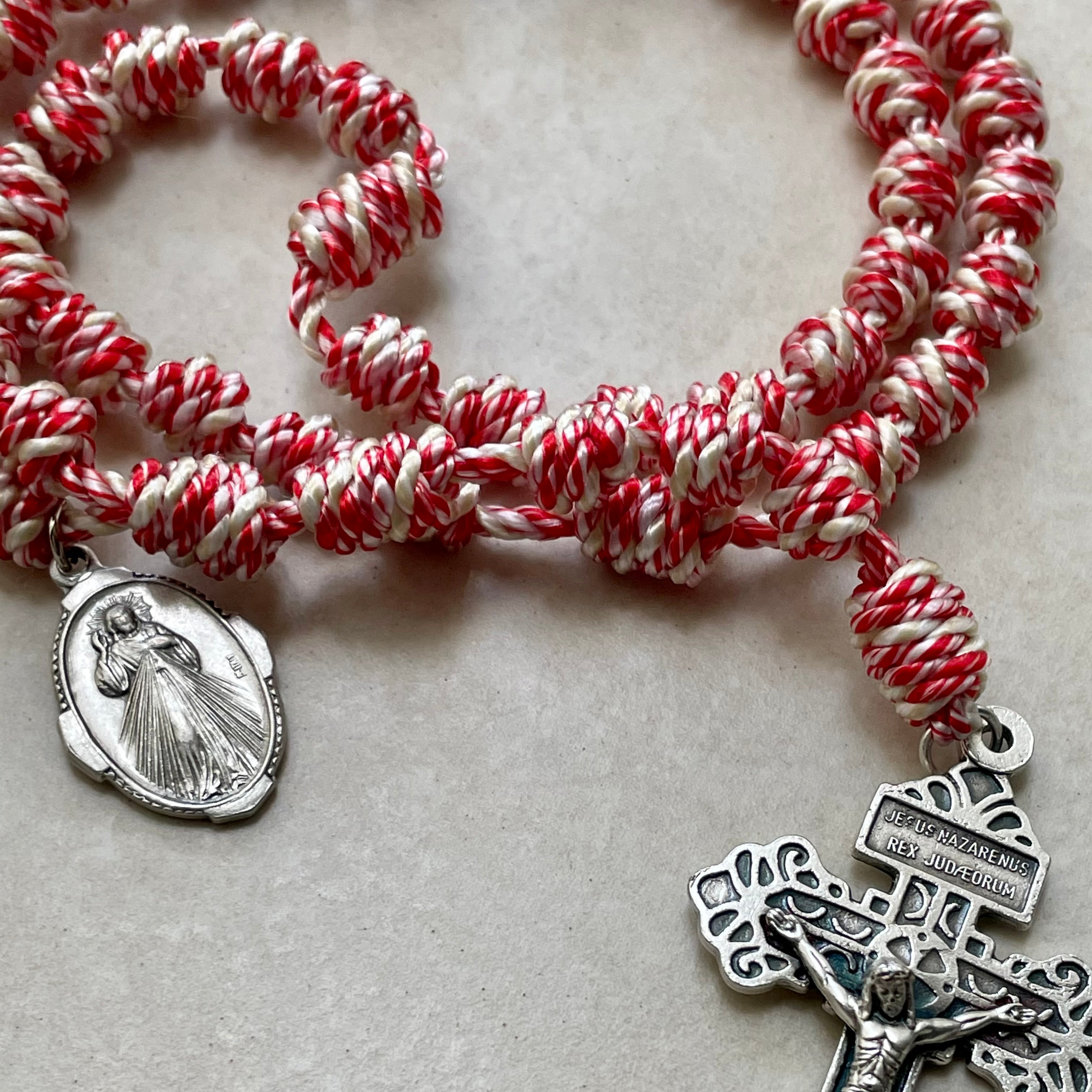 Divine Mercy Knotted Rope Rosary Journey Deeper