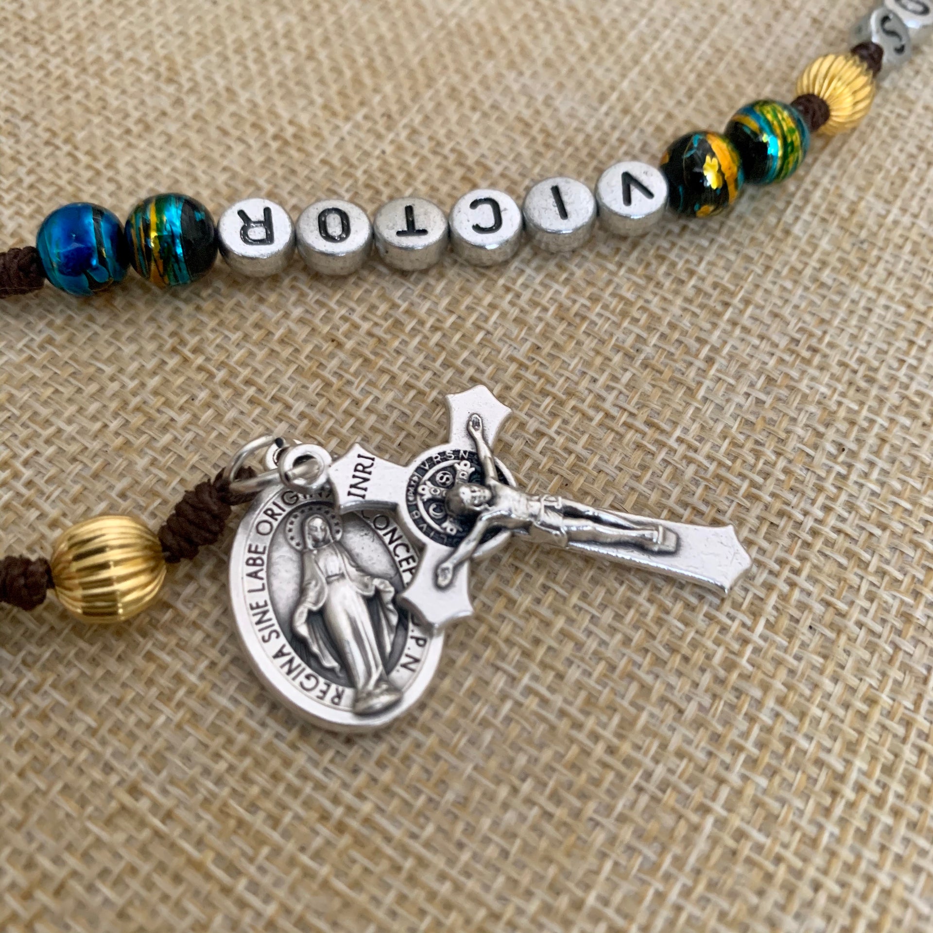 Personalized Saint Michael the Archangel Rosary – Journey Deeper