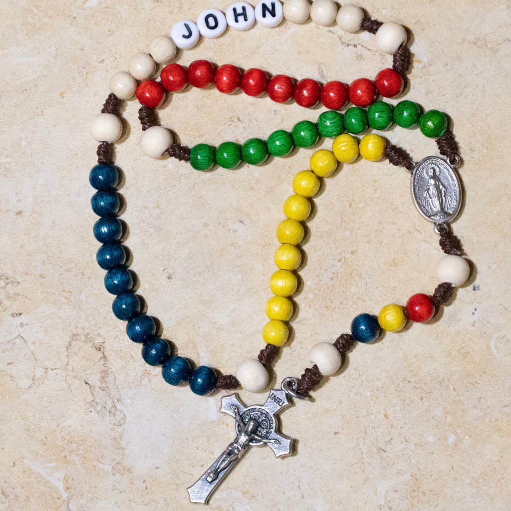 Personalized Pebbles Children's Rosary – Journey Deeper